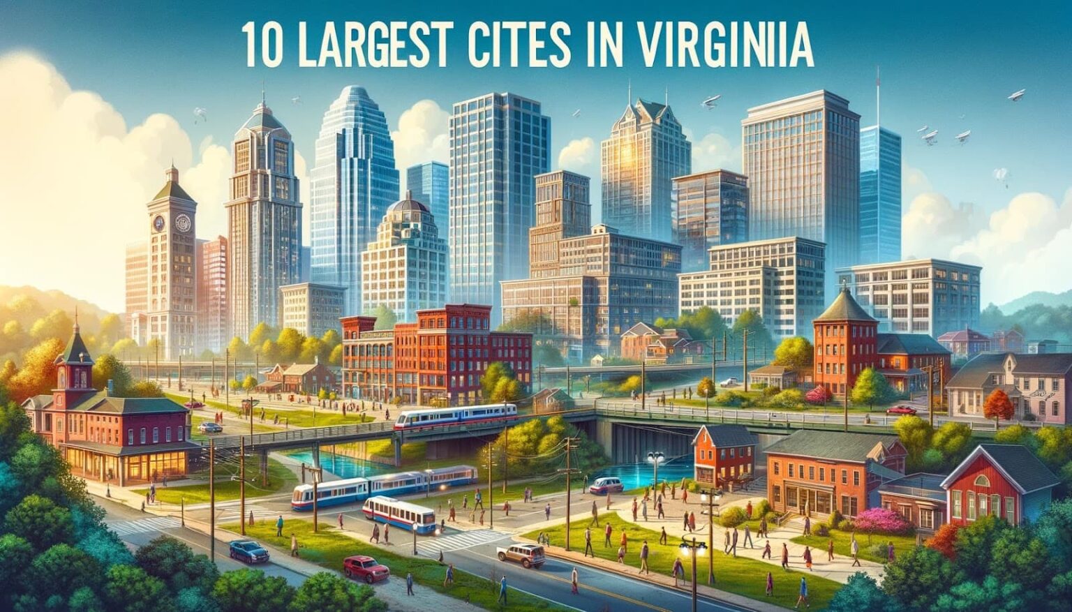 Virginia Cities By Population: Demographics & Attractions